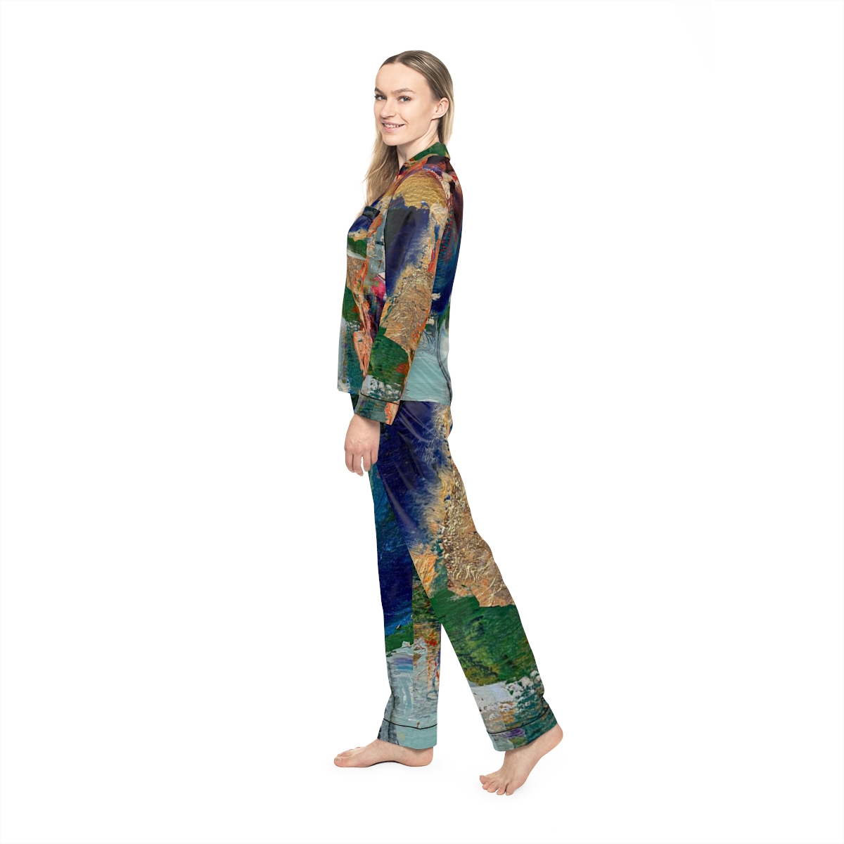 Newfound - Satin Pajamas - Michelle Pierce Artworks